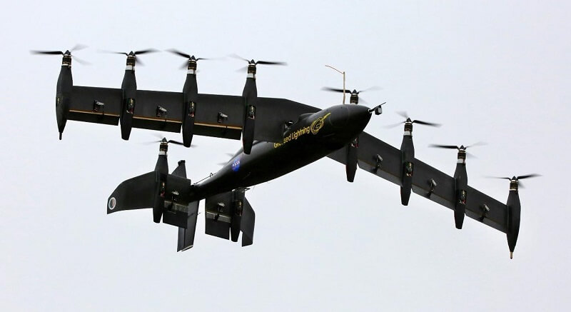 NASA GL-10 Greased Lightning unmanned aircraft - photo