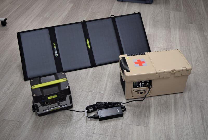 Organ transport coolers - photos