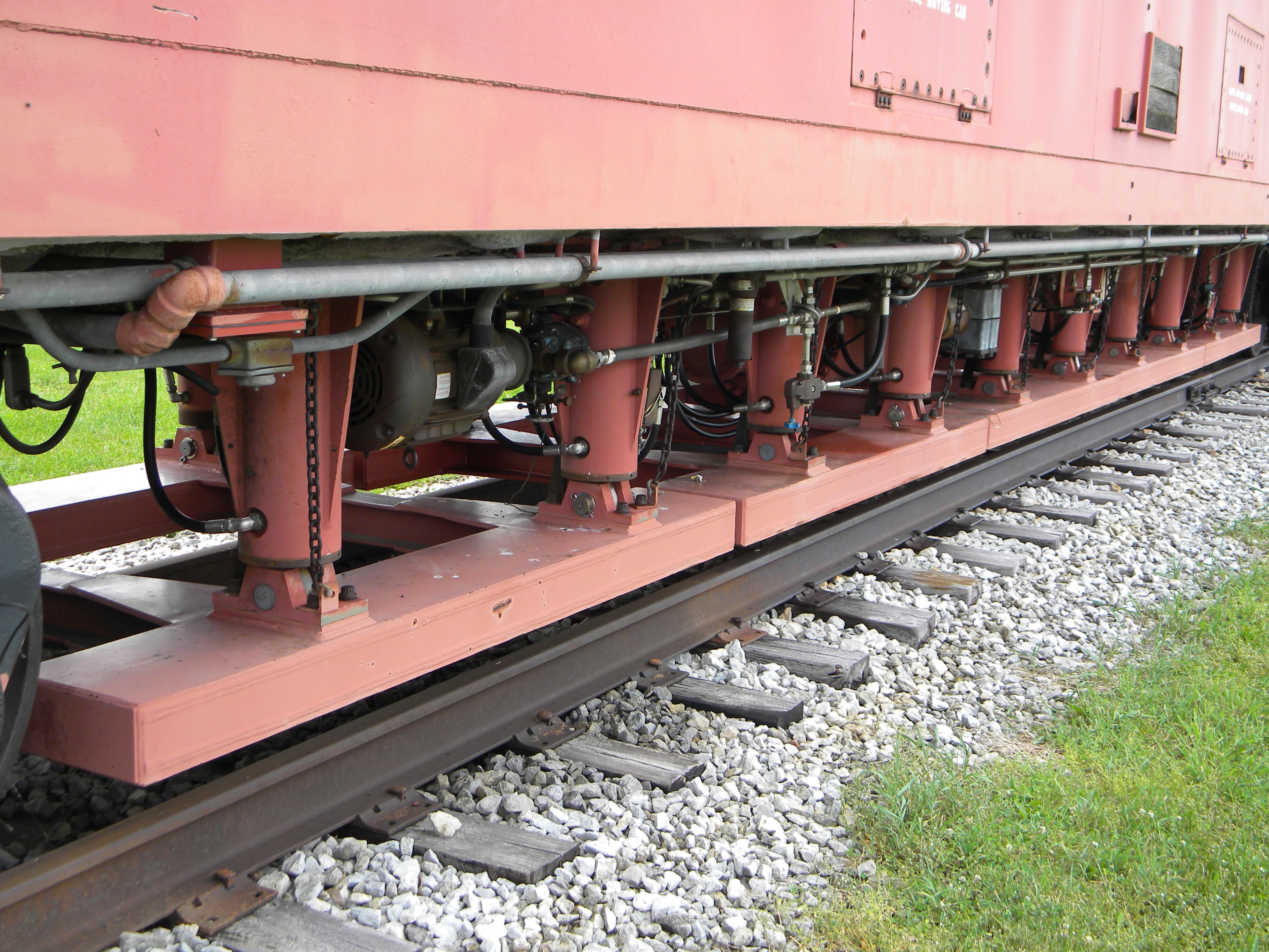 Railcar-launched ICBM - photos