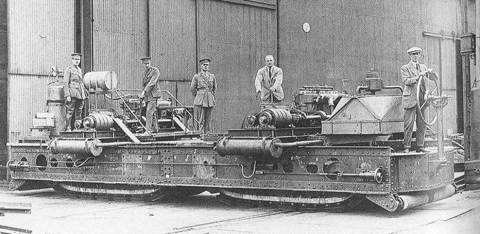 WWI Pedrail Machine armored fighting vehicle - photo
