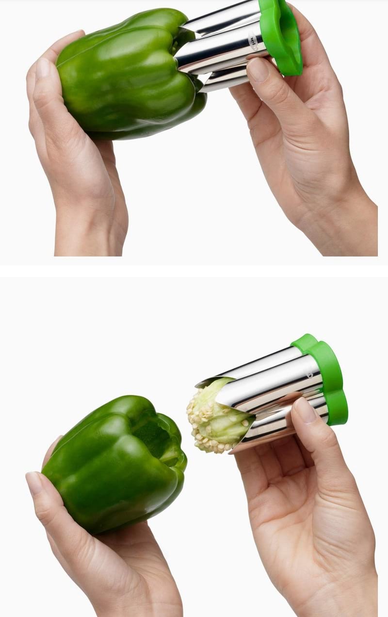 Pepper coring tool - photo - HomemadeTools.net