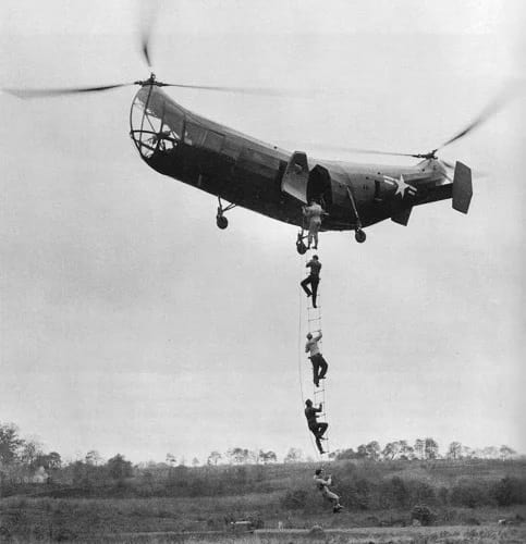 Piasecki HRP Rescuer tandem rotor helicopter - photos