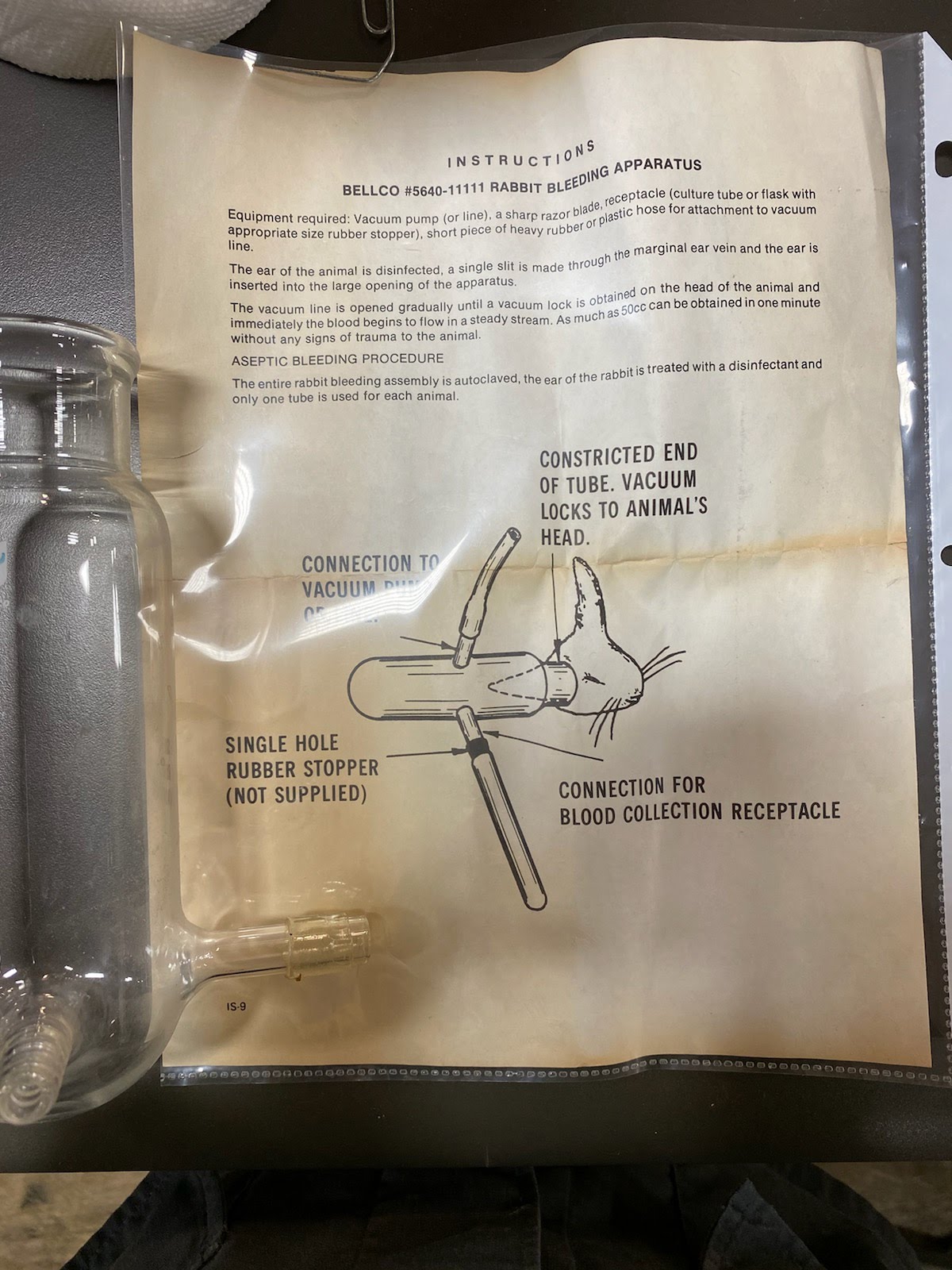 Rabbit bleeding apparatus - photo - HomemadeTools.net