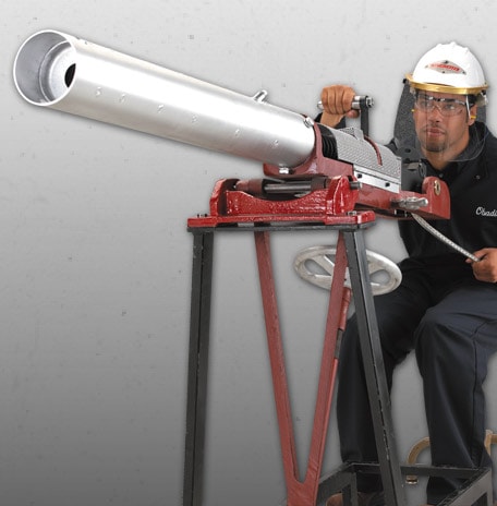 Winchester Ringblaster industrial gun - video and photo