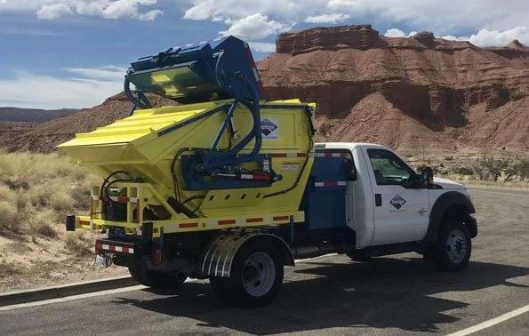Roadkill cleanup vehicle - photos