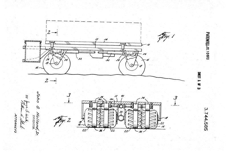 Rolligon trucks - GIF, video, patent, photo - HomemadeTools.net