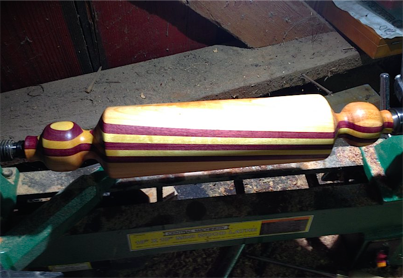 Collection of custom wooden rolling pins - HomemadeTools.net