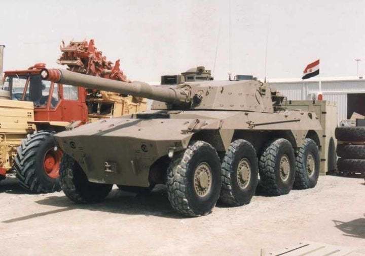 Rooikat 105 armored reconnaissance vehicle - photos - HomemadeTools.net