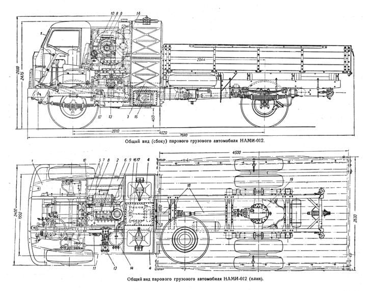 1949 NAMI steam-powered truck - photos - HomemadeTools.net