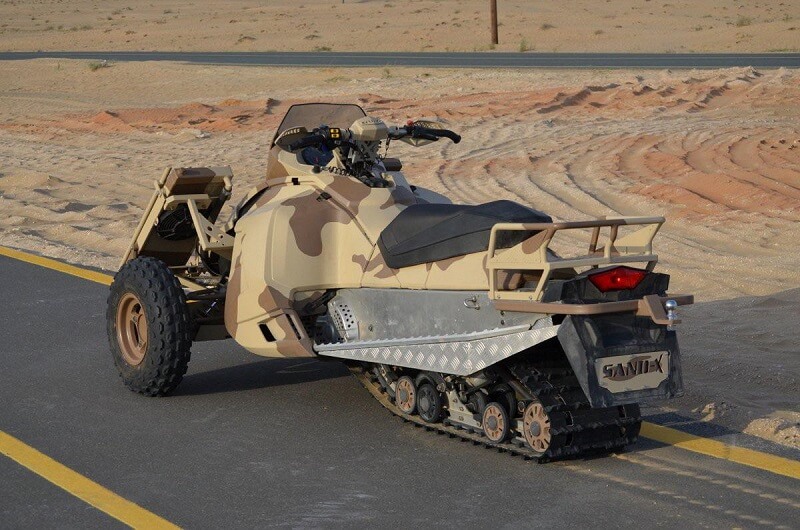 Sand-X tracked ATV - photos
