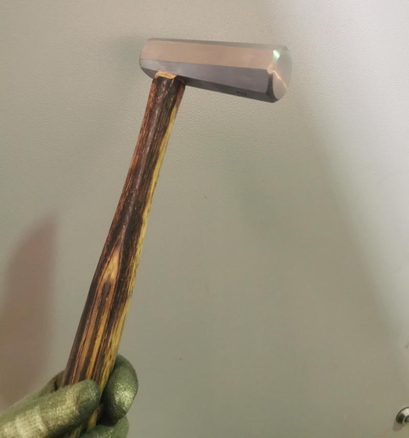 Saw filer's dog head hammer - photo - HomemadeTools.net