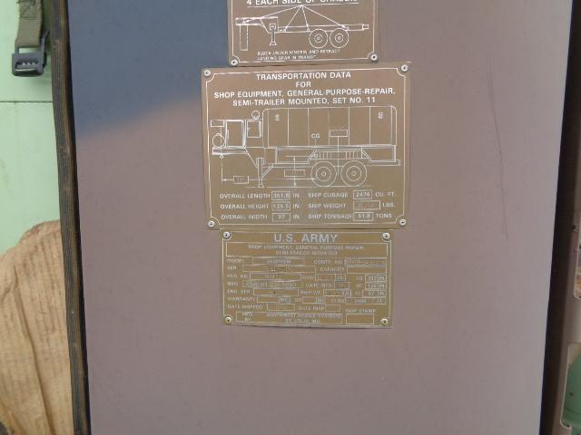 Mobile military machine shop - photos, video, and manual ...