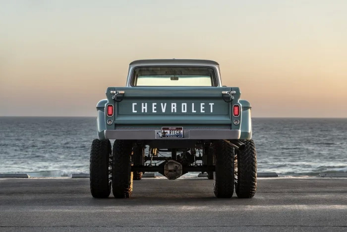 Six-wheeled 1966 Chevy pickup truck offroad vehicle - photos ...