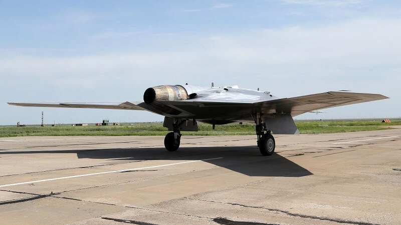 Sukhoi S-70 prototype stealth UCAV - photos