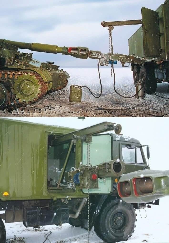 Tank gun and artillery bore cleaning unit - photo - HomemadeTools.net