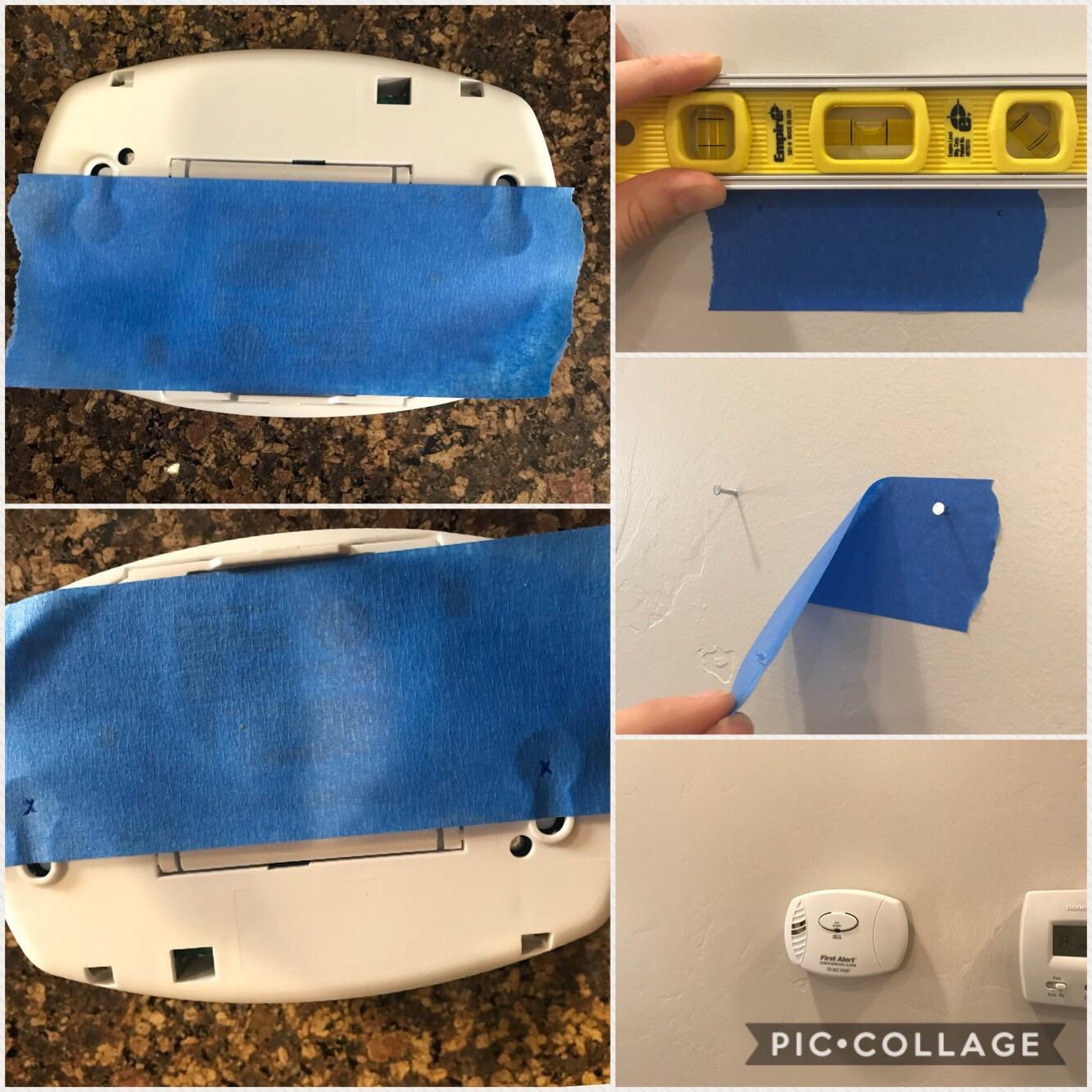 Technique for evenly attaching devices to a wall - photo ...
