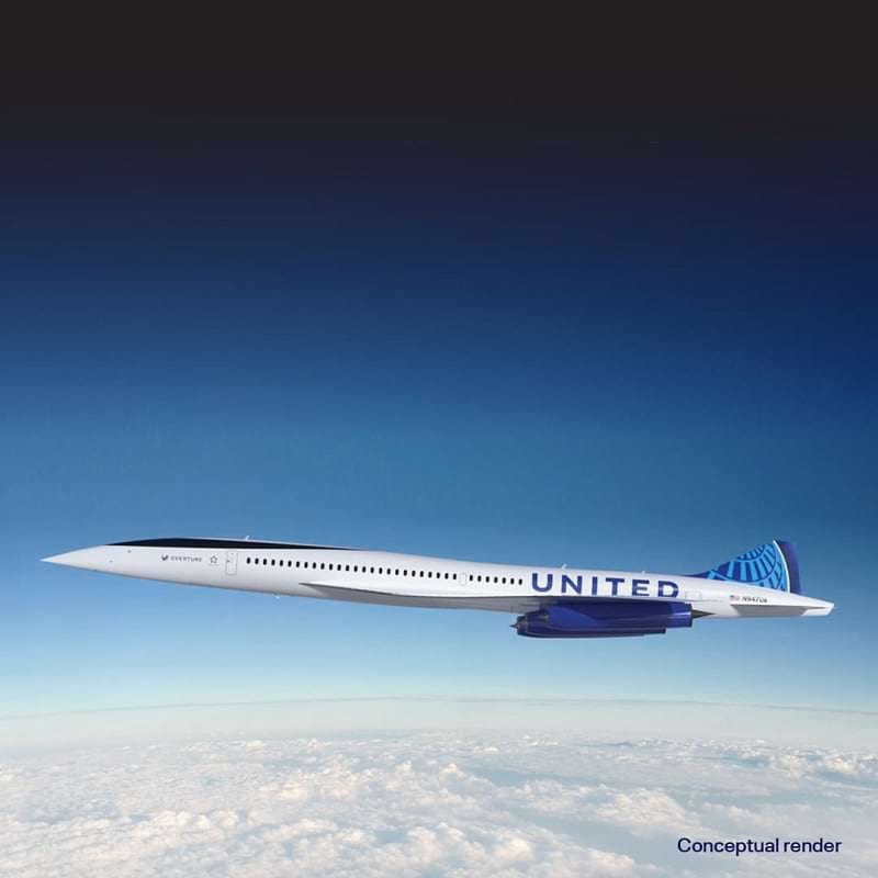 Boom Overture supersonic airliner - photos