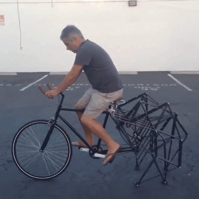 Strandbeest-style walking motion - GIF and videos - HomemadeTools.net