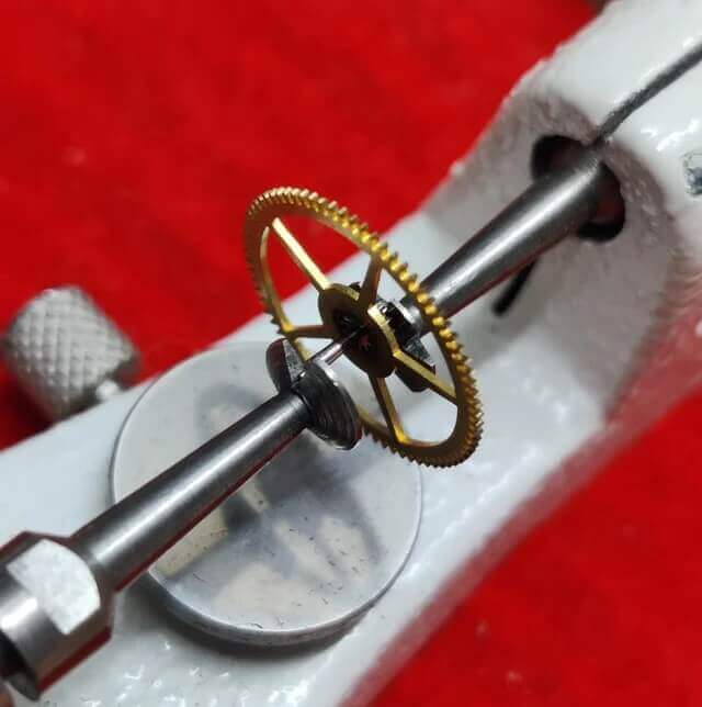 Watchmaker's precision dial micrometer - photos