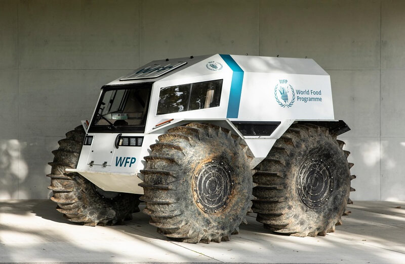 WFP SHERP amphibious off-road vehicle - photo