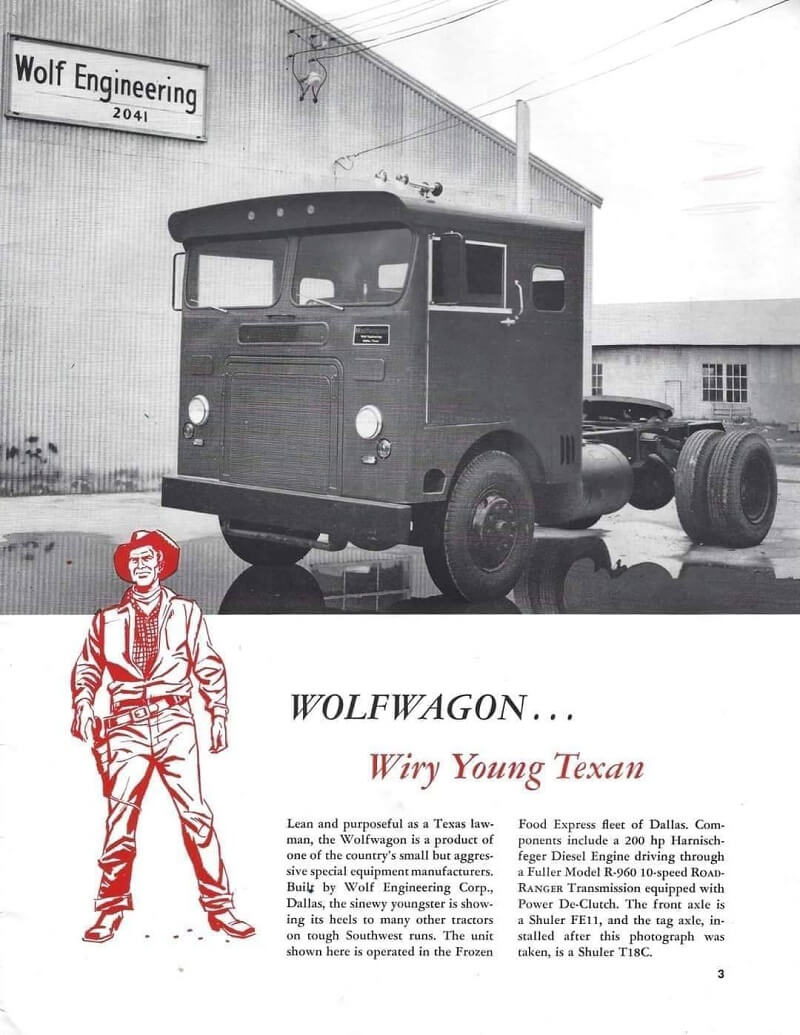 1949 Wolfwagon semi truck - photo - HomemadeTools.net
