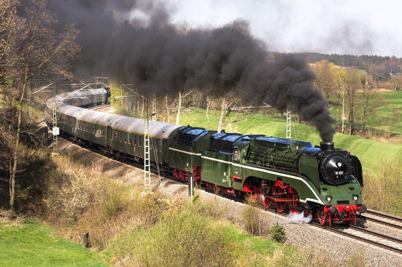 World's fastest steam locomotive - photos