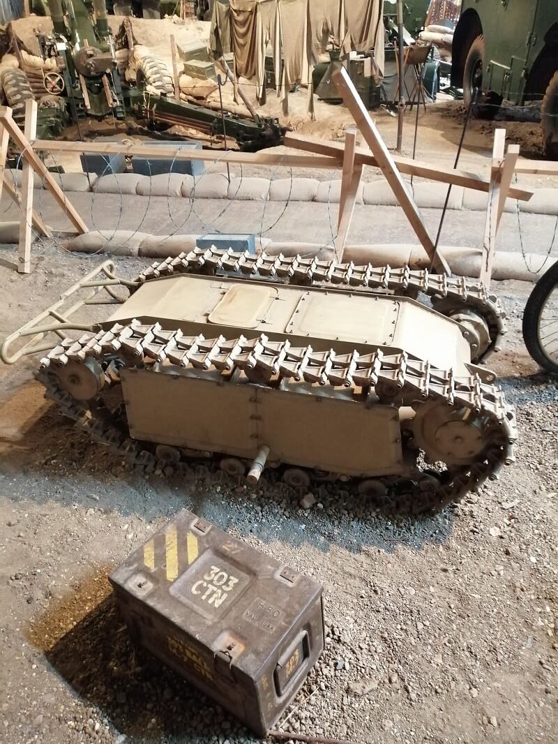 WWII Goliath remote-controlled tracked mine - photo