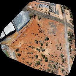 Poly Laydown Yard on Maps Made Easy