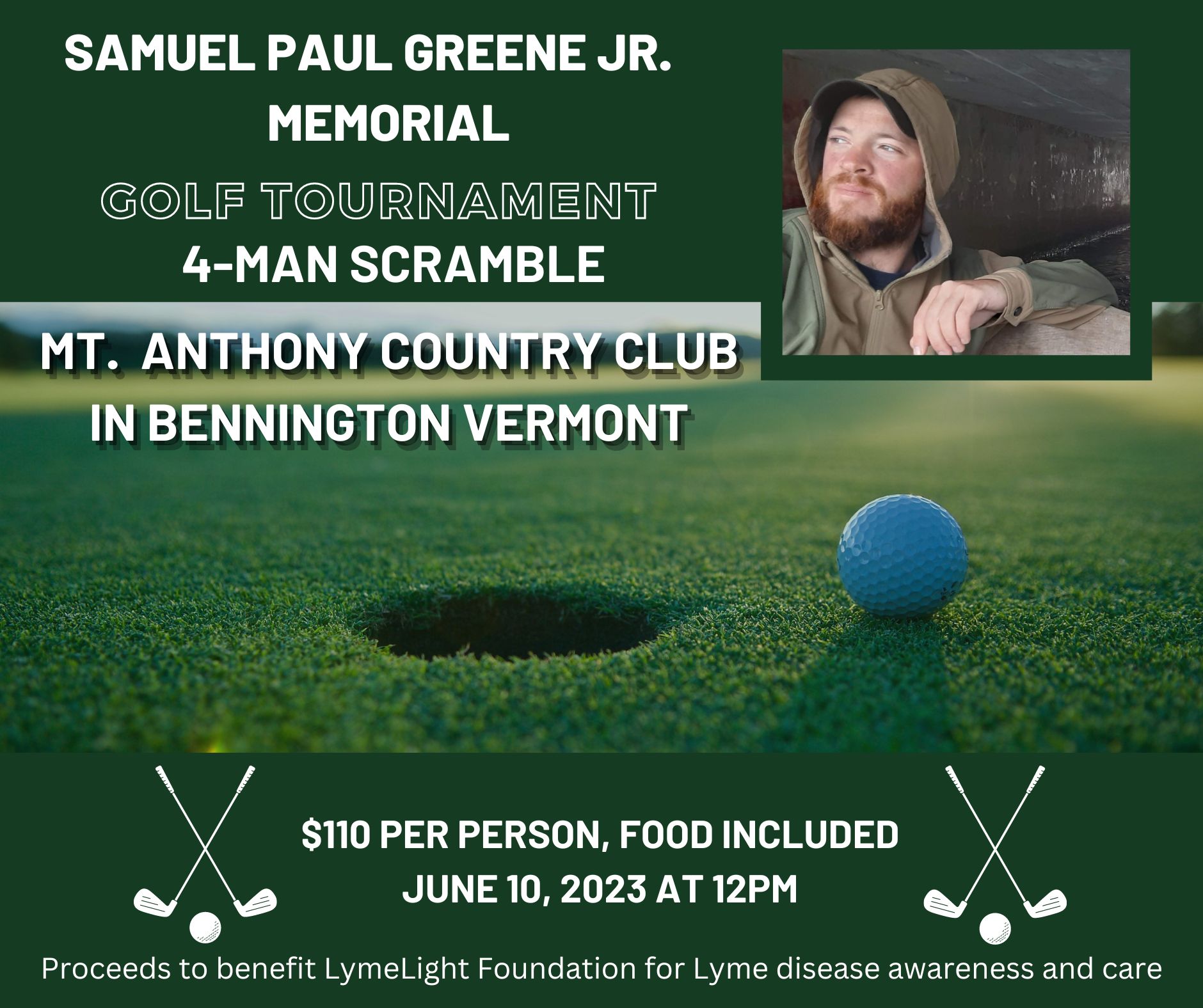 Samuel Paul Greene Jr. Memorial Golf Tournament - LymeLight Foundation