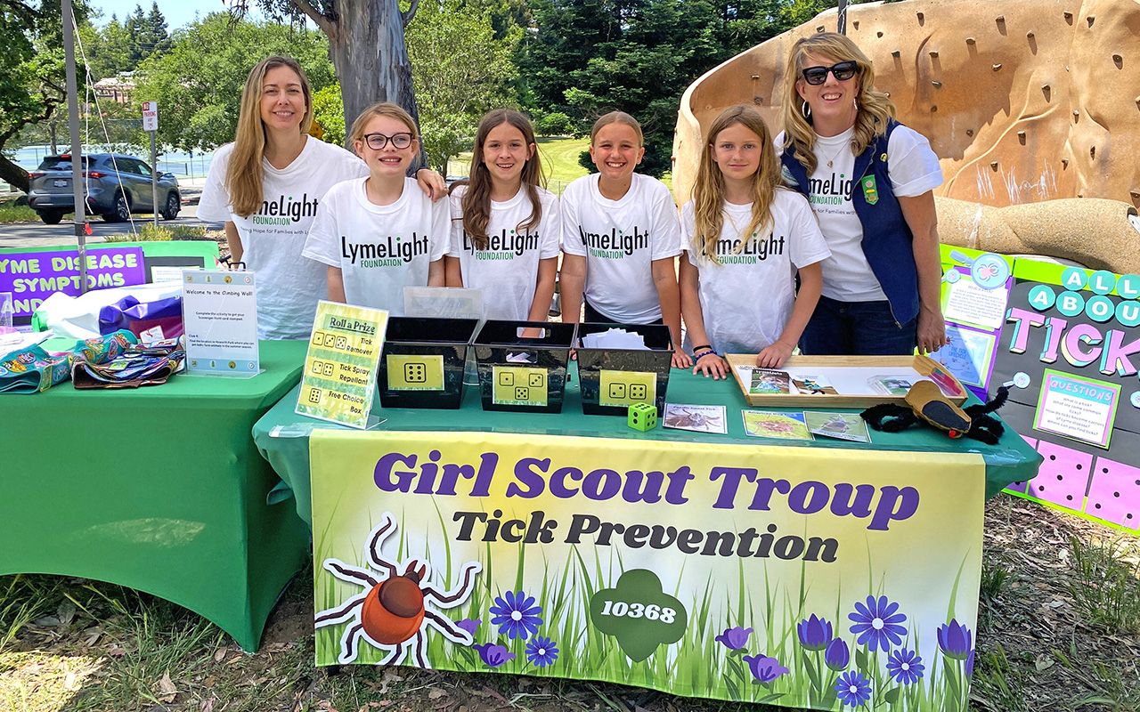 Girl Scout Troop Tick Prevention - LymeLight Foundation