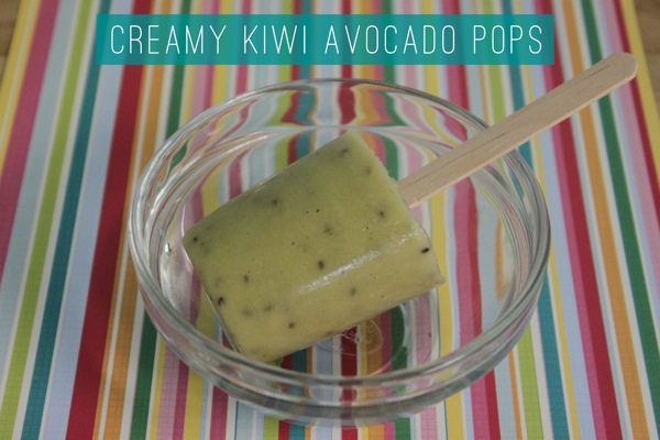 Creamy Kiwi Avocado Pops - Mama.Papa.Bubba.