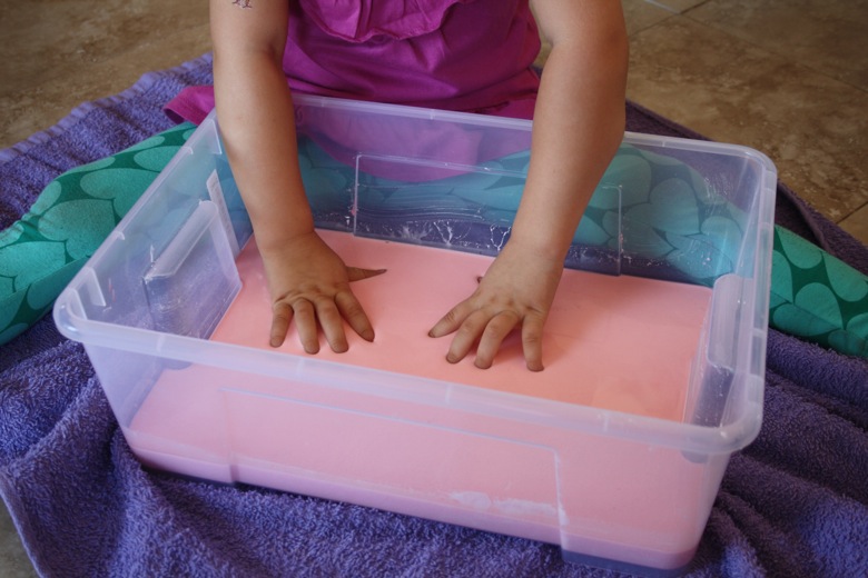 Colourful Scented Oobleck - Mama.Papa.Bubba.
