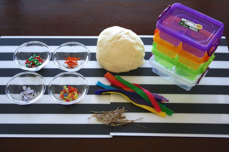 Build A Snowman Play Dough Kits - Mama.Papa.Bubba.