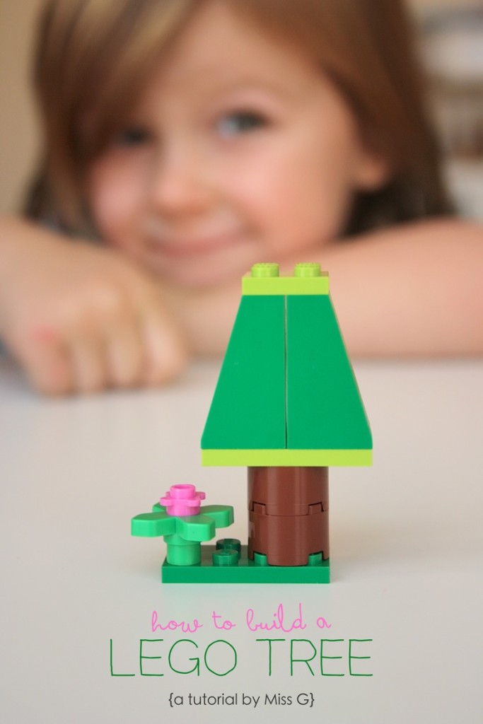 How to Build a Lego Tree {a tutorial by Miss G} - Mama.Papa.Bubba.