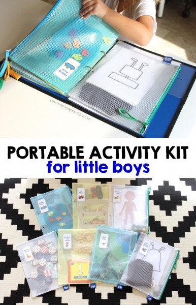 Portable Activity Kit for Little Travellers - Mama.Papa.Bubba.