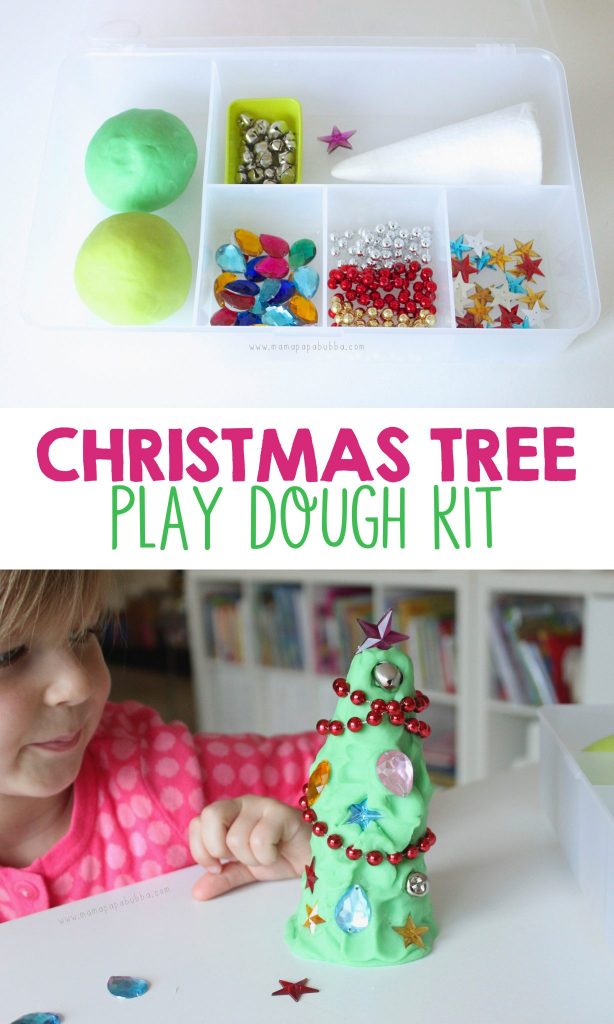 Christmas Tree Play Dough Kit - Mama.Papa.Bubba.