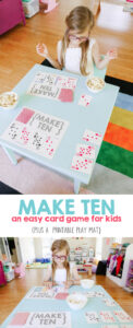 Make Ten {an easy card game for kids} - Mama.Papa.Bubba.