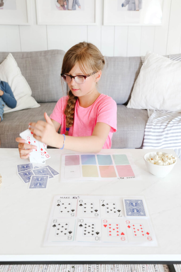 Make Ten {an easy card game for kids} - Mama.Papa.Bubba.