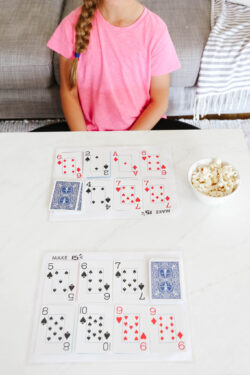 Make Ten {an easy card game for kids} - Mama.Papa.Bubba.