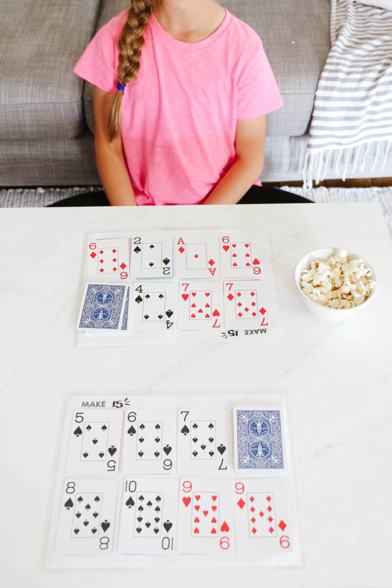 Make Ten {an easy card game for kids} - Mama.Papa.Bubba.