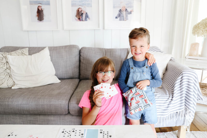 Make Ten {an easy card game for kids} - Mama.Papa.Bubba.