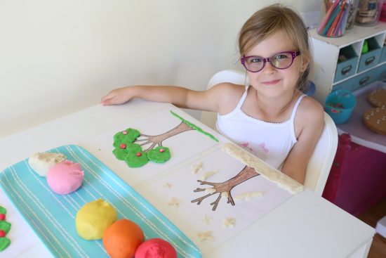 Play Dough Apple Tree Life Cycle - Mama.Papa.Bubba.