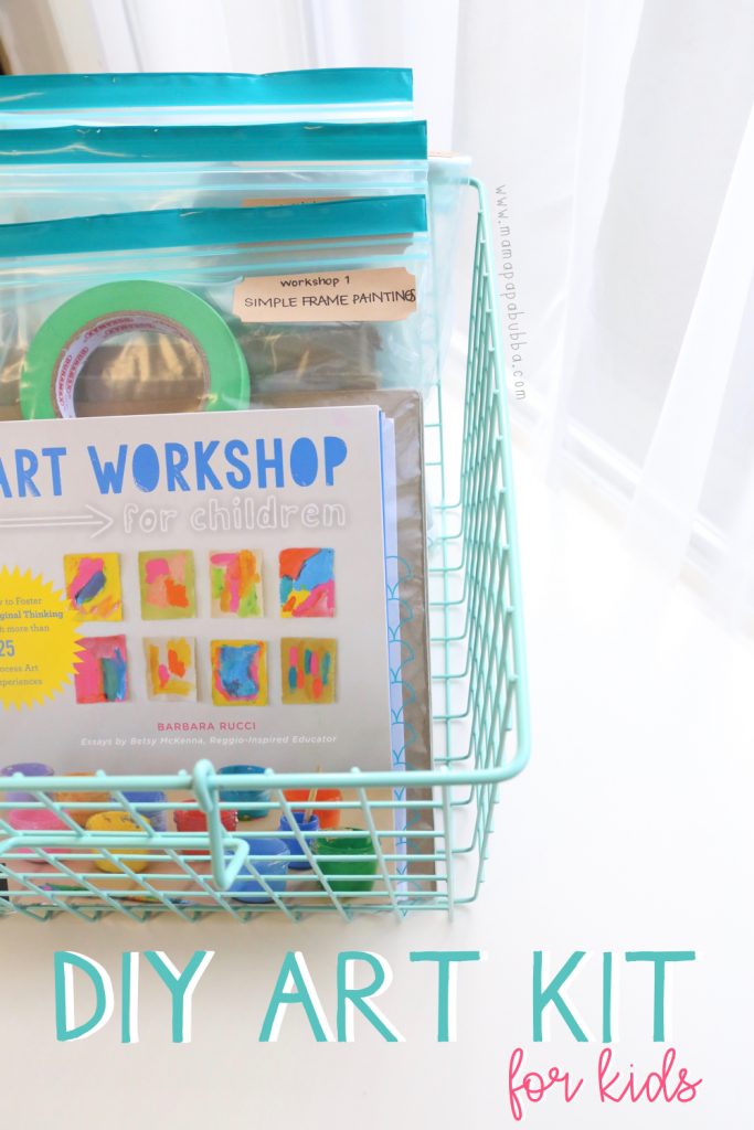DIY Art Kit for Kids - Mama.Papa.Bubba.
