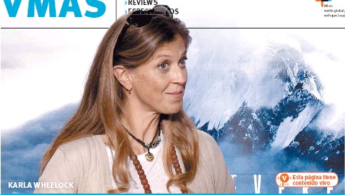 Karla Wheelock, en la cumbre de la autorealización. | Mano Mexicana