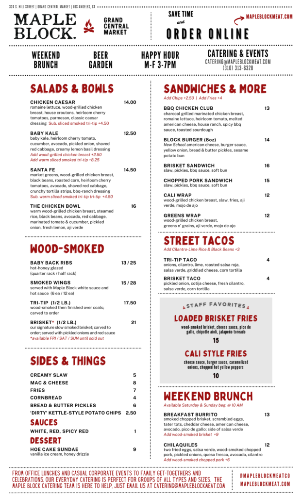 Maple Block Meat Co.