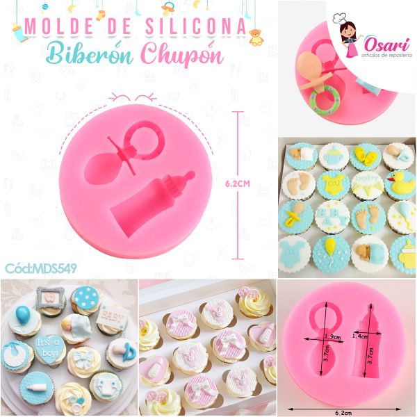 biberon chupón - BABY SHOWER - Osari