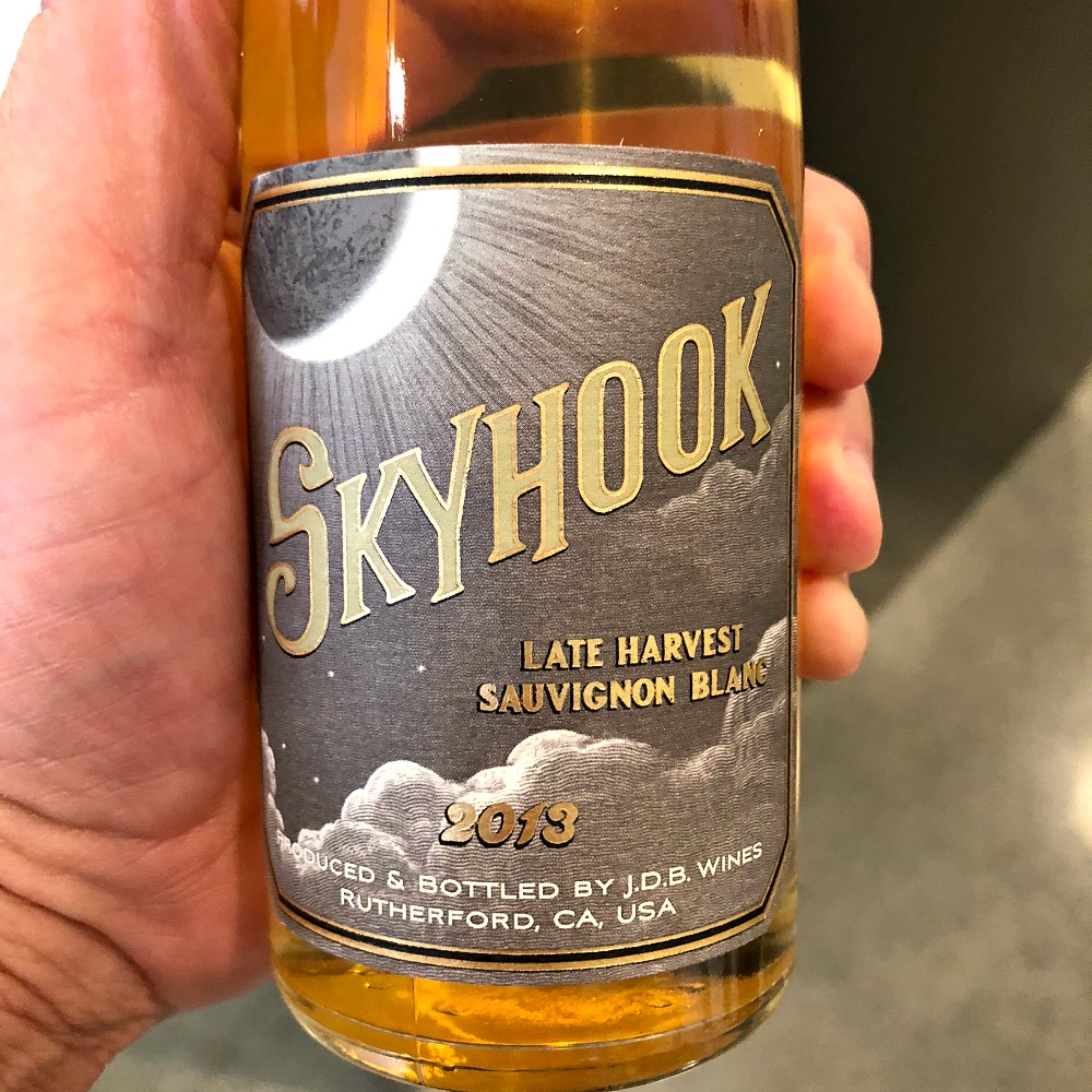 SKYHOOK Late Harvest Sauvignon Blanc 2013 375 ML - Outer Space Wines - Napa Valley