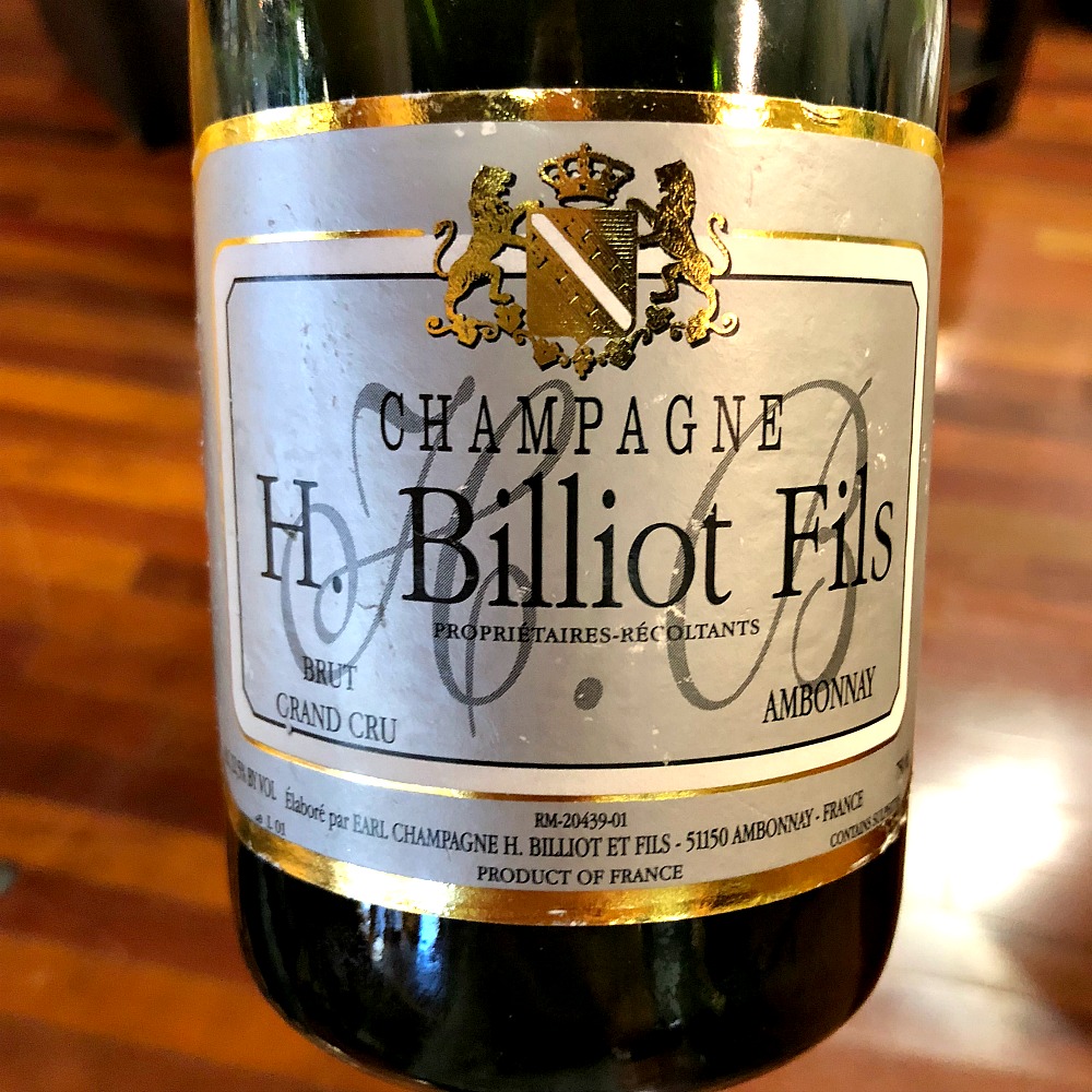 H BILLIOT Champagne Brut Reserve - Outer Space Wines - Napa Valley
