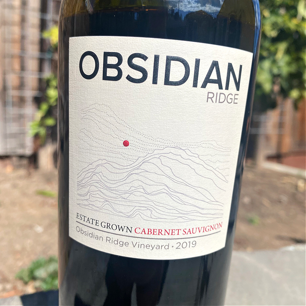 OBSIDIAN RIDGE Cabernet Sauvignon 2019 - Outer Space Wines - Napa Valley
