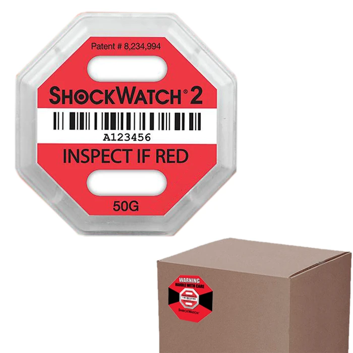 Shipping Supplies | ShockWatch 2 - 50G Indicators | Packform